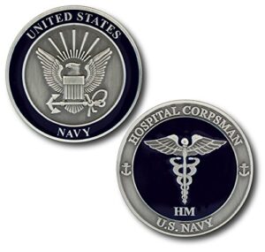 u.s. navy hospital corpsman challenge coin