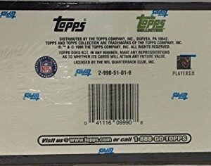 1999 Topps NFL Football Factory Sealed 357 Card Complete Mint Set Loaded with Stars and Hall of Famers