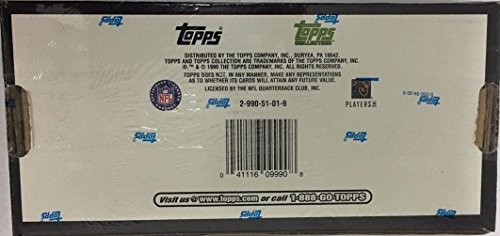 1999 Topps NFL Football Factory Sealed 357 Card Complete Mint Set Loaded with Stars and Hall of Famers