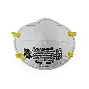 3m 50051138464573 8210 n95 particulate respirators, 20/dispenser (pack of 20)