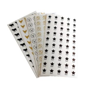 meal stickers (50 qty)