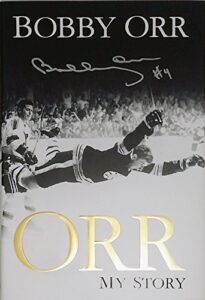 bobby orr "my story" book - autographed - boston bruins