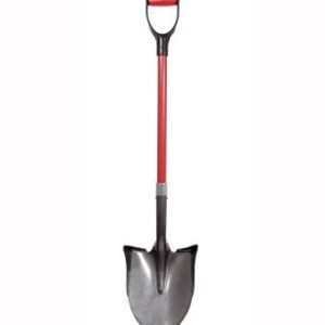 ROOT ASSASSIN One Shot Garden Shovel (43" D-Handle) - Holds More Than The Average Shovel, Back Wings Keep Dirt from Spilling Off The Back, Best for Yard Work, Gardening, Digging, Treasure Hunting