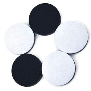 3 Inch (75mm) Hook and Loop Soft Foam Buffering Pad for 3" Sanding Pad, 5 Pack