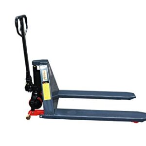 3300LB. Cap, 27" x 45", Lift Height: 3-1/2" to 31-1/2", Manual High Lift Tote Lifters for Skid/Single Sided Pallet Pake Handling Tools