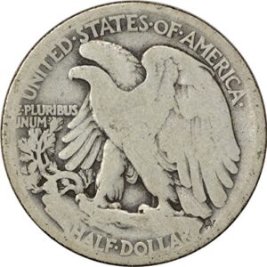 1916-S Walking Liberty Half Dollar, AG, Uncertified