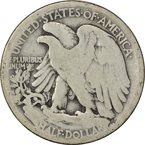 1916-S Walking Liberty Half Dollar, AG, Uncertified