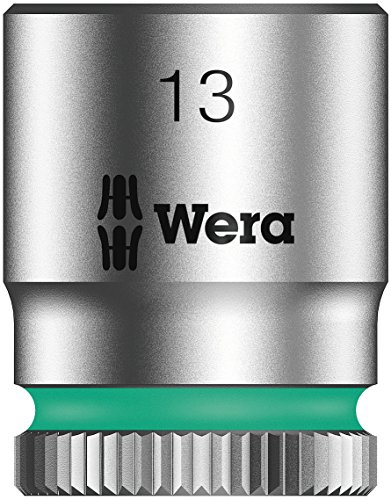 Wera Tools 05003883001 Belt 4 Sock Set 1/4" drv 9 Pieces, One Size, Multi