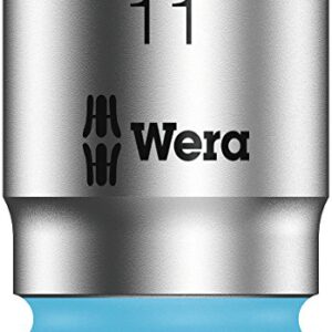 Wera Tools 05003883001 Belt 4 Sock Set 1/4" drv 9 Pieces, One Size, Multi