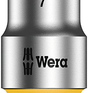 Wera Tools 05003883001 Belt 4 Sock Set 1/4" drv 9 Pieces, One Size, Multi