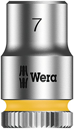 Wera Tools 05003883001 Belt 4 Sock Set 1/4" drv 9 Pieces, One Size, Multi