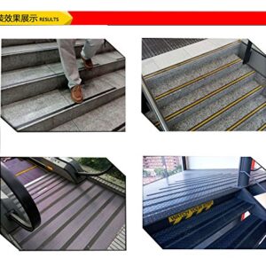 Black Yellow Anti Slip Tape Printed"Watch Your Step" 1.97 Inch x 16.4 Foot Anti-Slip Tape, Floor Tape,Stairs Tape,Safety Tape Roll (Black Yellow)