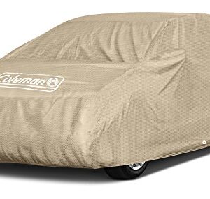 Coleman Premium Executive Car Cover - Indoor-Outdoor Cover Waterproof/Dustproof/Scratch Resistant/UV Protection for Vehicles up to 210" Inches