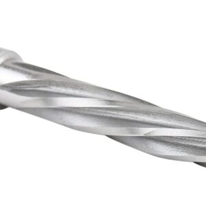 Accusize Industrial Tools High-Speed Steel Spiral Flute Aligning Reamer, 1/2" Cutting Diameter, 1/2" Shank Diameter, 0522-0012