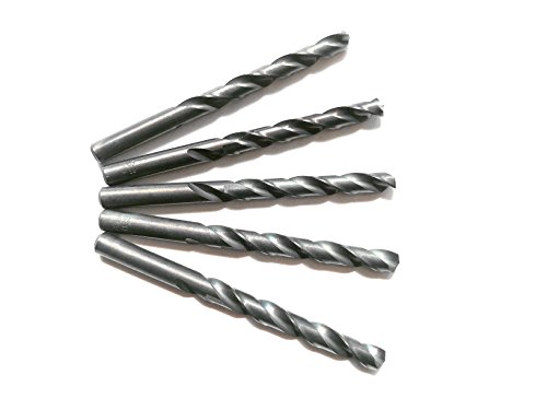 5PCS 29/64" Inch HSS General Purpose Heavy Duty Jobber Twist Drill Bits,Black oxide,ideal for drilling on mild steel, copper, Aluminum, Zinc alloy etc. (29/64)