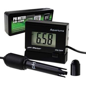 digital ph monitor meter atc 0~14.00ph replaceable electrode probe bnc water quality monitoring tester kit aquarium hydroponics spa tank pool laboratories