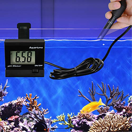 Digital pH Monitor Meter ATC 0~14.00pH Replaceable Electrode Probe BNC Water Quality Monitoring Tester Kit Aquarium Hydroponics Spa Tank Pool Laboratories