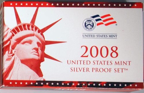 2008 S Silver US Proof Set 14 PCS Come in Original US Mint Packaging Proof