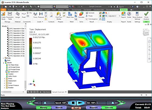 Autodesk Inventor 2017-18: FEA Made Simple – Video Training Course