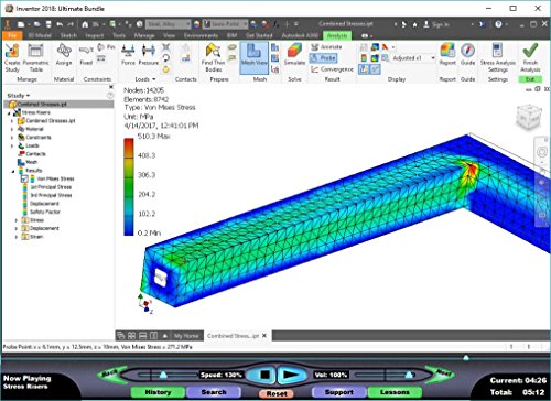 Autodesk Inventor 2017-18: FEA Made Simple – Video Training Course