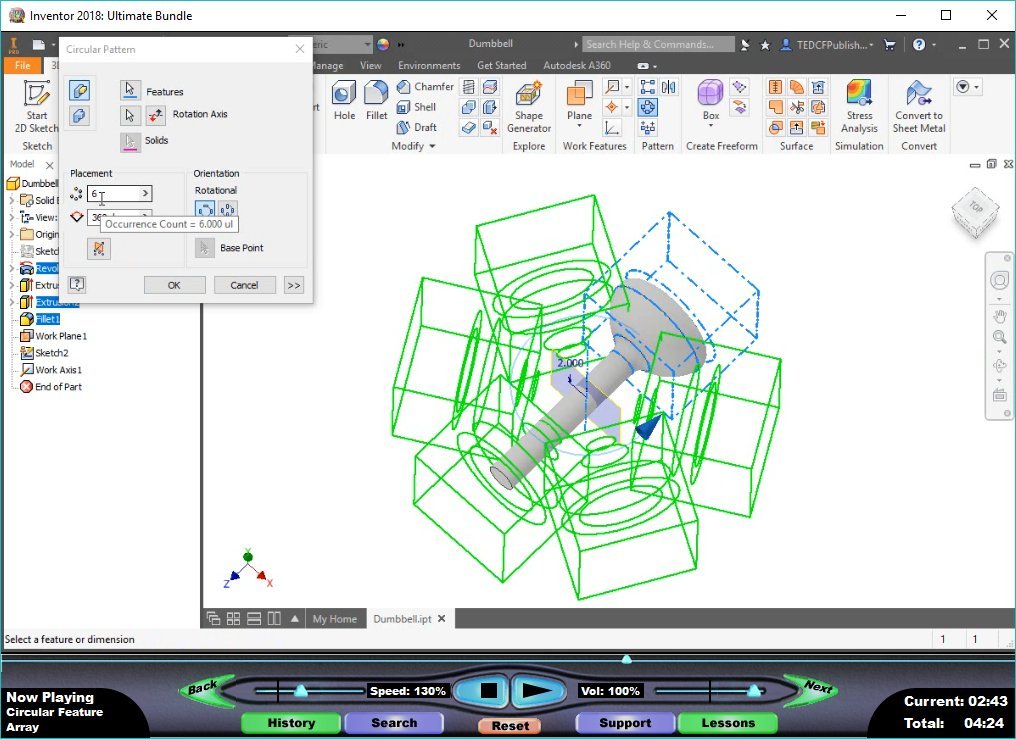 Autodesk Inventor 2017-18: Solid Modeling – Video Training Course