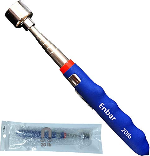 20lbs Magnetic Telescoping Pick Up Tool for Small Metal Tools Extendable Extends from 7 to 30 inches / 185-762mm,Useful for Hard-to-Reach Picking Tool,for Men, DIY Handyman, Father/Dad, Husband.