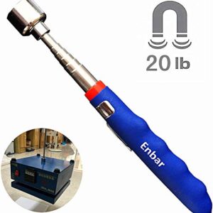 20lbs Magnetic Telescoping Pick Up Tool for Small Metal Tools Extendable Extends from 7 to 30 inches / 185-762mm,Useful for Hard-to-Reach Picking Tool,for Men, DIY Handyman, Father/Dad, Husband.