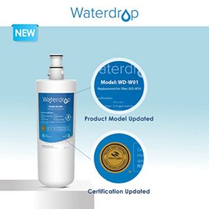 Waterdrop 3US-AF01 Under Sink Water Filter, Replacement for Standard 3US-AF01, 3US-AS01, Aqua-Pure AP Easy C-CS-FF, WHCF-SRC, WHCF-SUFC, WHCF-SUF, NSF/ANSI 42 Certified, Pack of 2