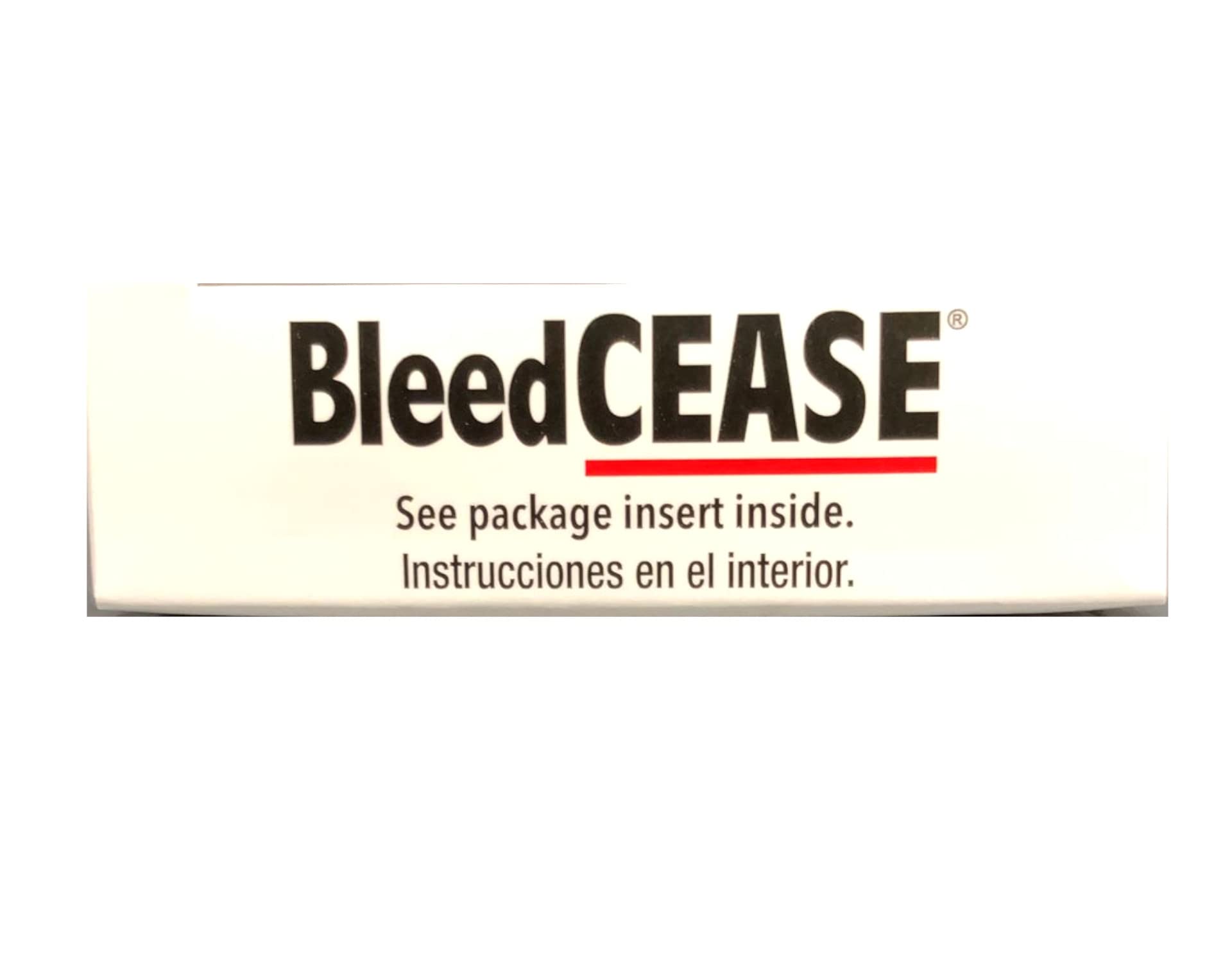 BleedCEASE First Aid, White, 5 Count