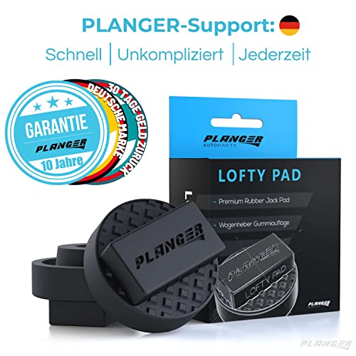 PLANGER® - Lofty PAD - Rubber Jack Pad for Mini & Opel (Special CAR Brands from Germany) Trolley Jack, Vehicle Lift and Axle Stand - Protects Your Car, SUV