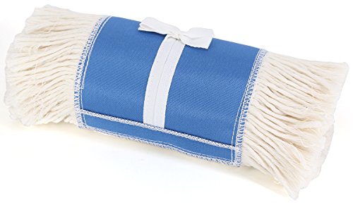 24 Inch Industrial Strength Cotton Dust Mop Head Refill, Replacement Head for Home, Industrial and Commercial Use, Fits Standard Size Mop Frame 1pc