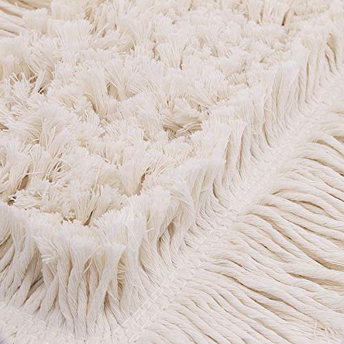 24 Inch Industrial Strength Cotton Dust Mop Head Refill, Replacement Head for Home, Industrial and Commercial Use, Fits Standard Size Mop Frame 1pc