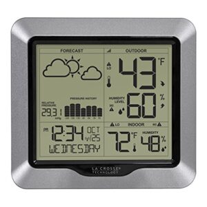 la crosse technology 308-1417 forecast station, silver