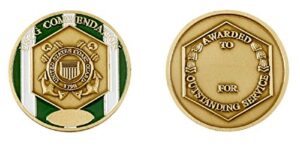 us coast guard commendation challenge coin