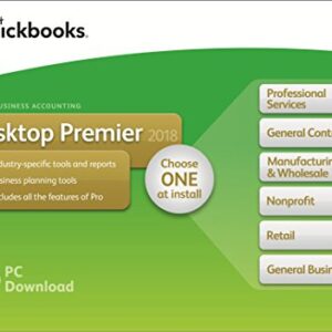 QuickBooks Desktop Premier 2018 4-User