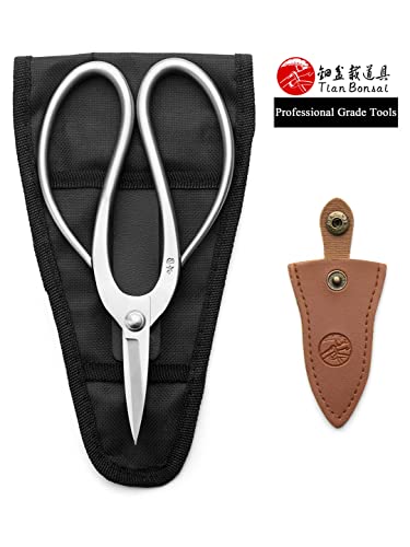 Bonsai Scissors Professional Grade Bonsai Shears Alloy Steel Bonsai Tools Equip With Tool Bag (MT-RBS-190)