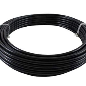 Mytee Products 5/8" OD x 50' Black SAE J844 Nylon Air Brake Tubing DOT Approved | Pneumatic Nylon Air Line Hose for Air Brake System