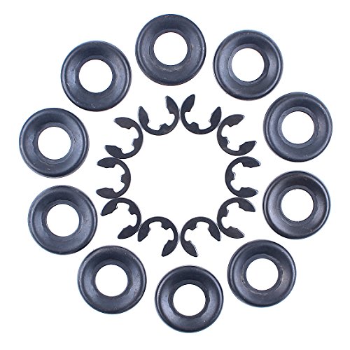 HAISHINE 10Set Clutch Washer E-Clip for Husqvarna 362 365 371 372 385 390 570 575 576 XP Chainsaw #503 75 24-01/503 27 21-01