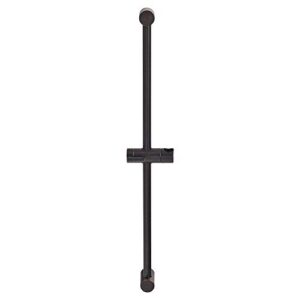 american standard 1660730.278 round handheld shower head slide bar 30 inch, legacy bronze