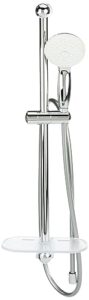 grohe 28436002 tempesta classic 2.5 gpm 24" 4-spray shower rail set, starlight chrome