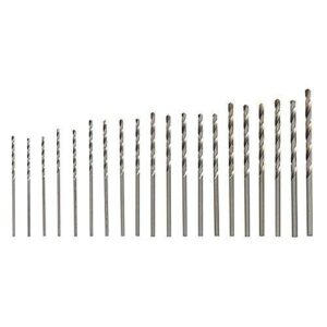 20-piece drill bit set, 41 - #60