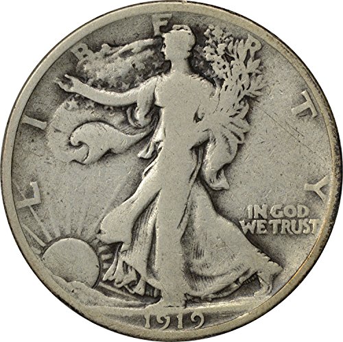 1919-P Walking Liberty Half Dollar, VG, Uncertified