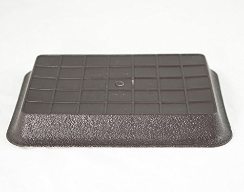 4 Rectangular Dark Brown Plastic Humidity/Drip Tray for Bonsai Tree & House Indoor Plants - 7"x 5"x 1"