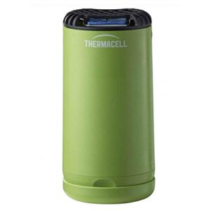 thermacell patio shield mosquito repeller; highly effective mosquito repellent for patio; no candles or flames, deet-free, scent-free, bug spray alternative; includes 12-hour refill