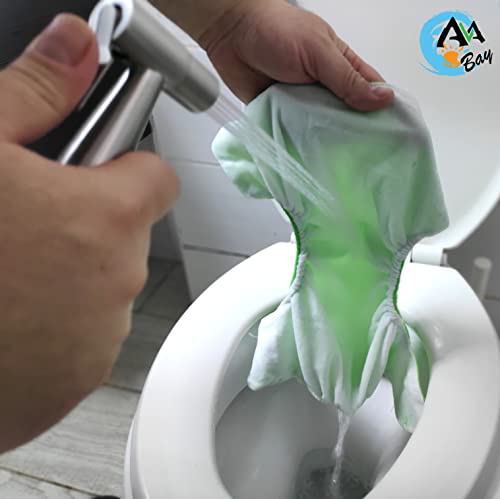 AVAbay Handheld Bidet Sprayer for Toilet - Jet Sprayer for Toilet - Adjustable Water Pressure - Easy to Install Toilet Water Sprayer - Bidet Attachment for Feminine Wash and Cloth Diaper Sprayer