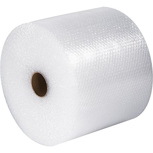 Ship Now Supply SNBWUP31648 Upsable Air Bubble Rolls, 3/16" x 48" x 300', (1 Roll), 48" Width, 0.188" Height, Clear