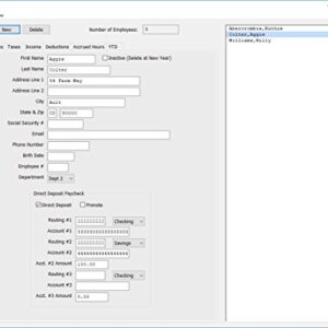 CheckMark Payroll Pro+ Software-2020 For Windows/PC