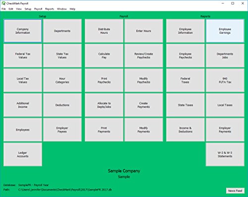 CheckMark Payroll Pro+ Software-2020 For Windows/PC