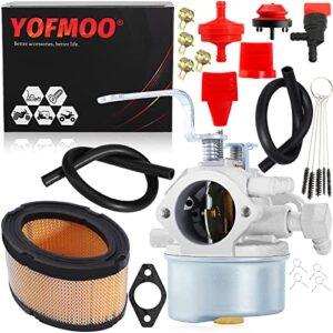 yofmoo carburetor compatible for tecumseh 640023 640051 640112 640140 640152 640152a hm80 hm90 hm100 lh318xa lh358ea 8hp 9hp 10hp mower 5000w generator snow blower 520-954 056-318 50-655