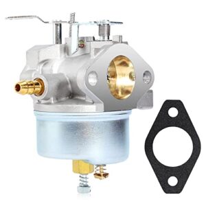 YOFMOO Adjustable Carburetor for Tecumseh 640349 640052 640054 HMSK80 HMSK90 LH318SA LH358SA 8HP 9HP 10HP Snowblower Snow Blower Generator Chipper Shredder Carb